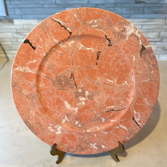 Villeroy & Boch | Dining | Vtg Villeroy Boch Siena Salmon Marble Dinner ...
